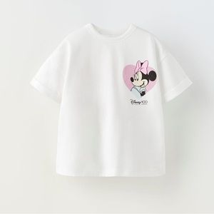 Zara | Shirts & Tops | Zara Disney Minnie Mouse And Friends Tshirt ...